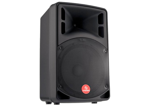 Bafle amplificado Profesional Steren BAF-1245BT de 2100W PMPO, 12 ...