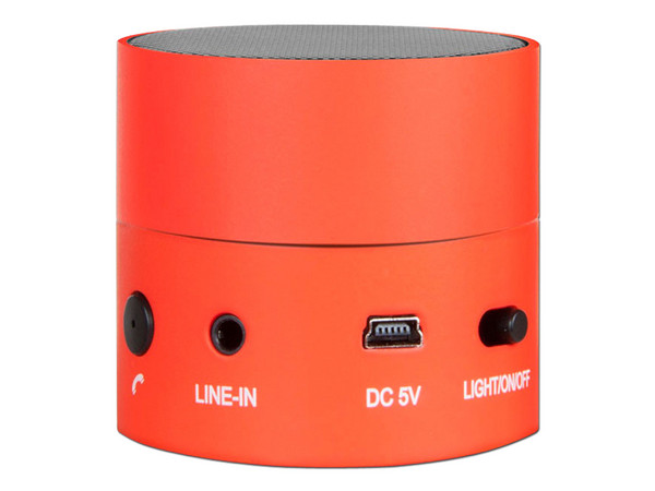 Mini Bocina portátil recargable iSound Fire Waves, Bluetooth.