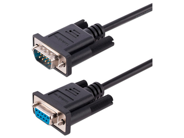 Cable Serial DB9 StarTech de Módem Nulo, Serie RS232, Crossover Cruzado ...