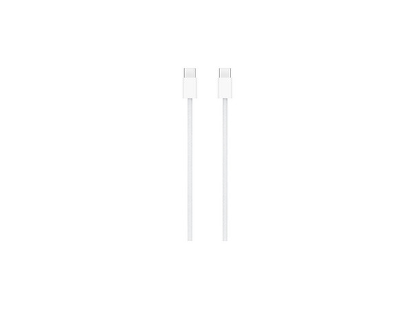 Cable Apple MW493AM/A USB-C a USB-C, 1 m, Trenzado Reforzado, Blanco ...