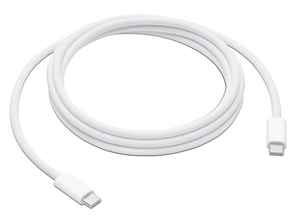 Cable Apple MW493AM/A USB-C a USB-C, 1 m, Trenzado Reforzado, Blanco ...