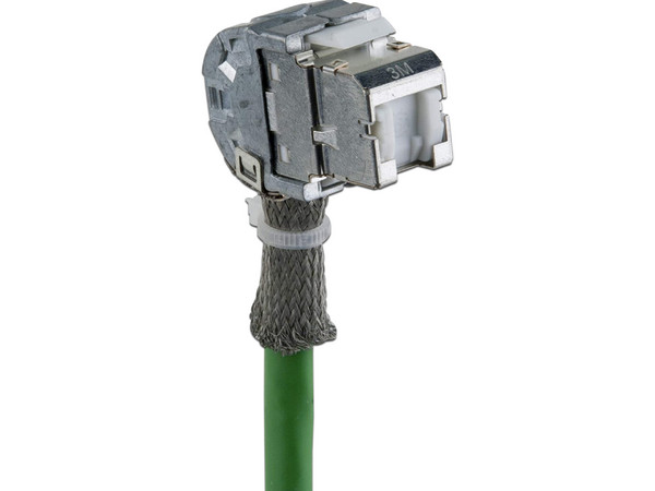 Conector 3M RJ45 STP, Cat6, Keystone, Configuración A/B.