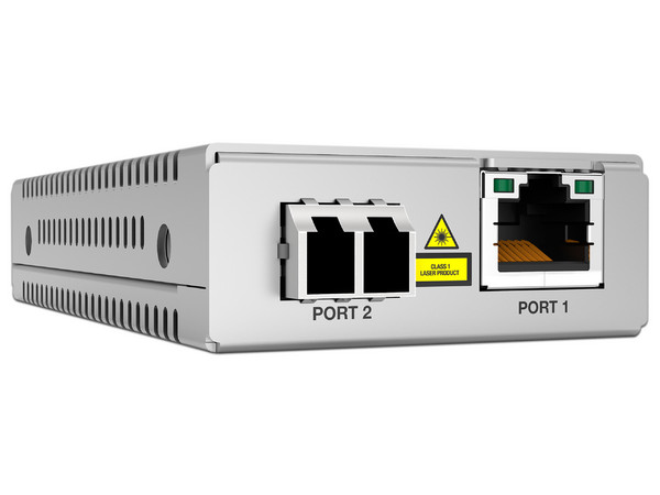 Convertidor de Medios Allied Telesis AT-MMC2000/LC-960 Multimodo de RJ45 a SX/LC, 1000 Mbps ...