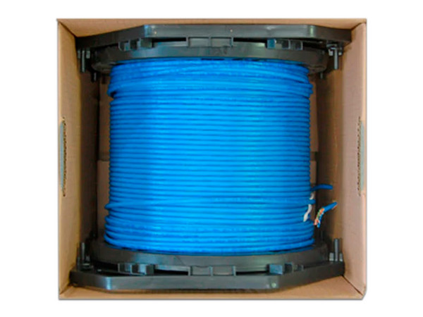 Bobina de cable UTP Belden Cat6, 305m. Color azul.