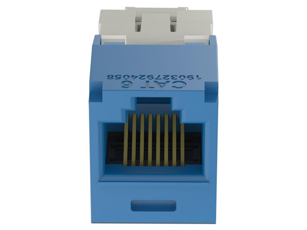 Conector Jack Panduit CJ688TGBU, RJ45, Cat6. Color Azul.