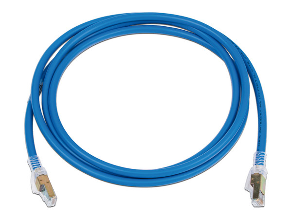 Cable de Red Siemon Z-MAX, Cat6A UTP, 2.1m, Color Azul.