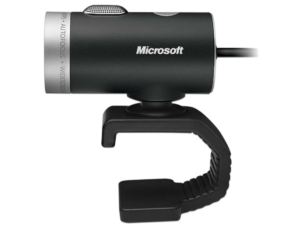 Cámara Web Microsoft LifeCam Cinema, HD 720p, Micrófono integrado, USB.