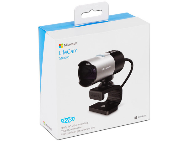 Cámara Web HD Microsoft LifeCam Studio, Video Full HD 1080p, Micrófono ...