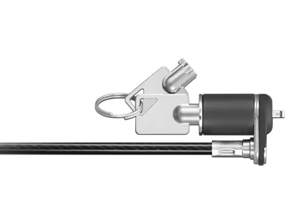 Candado de Seguridad Lenovo NanoSaver con Llave, 1.5m. Color Negro.