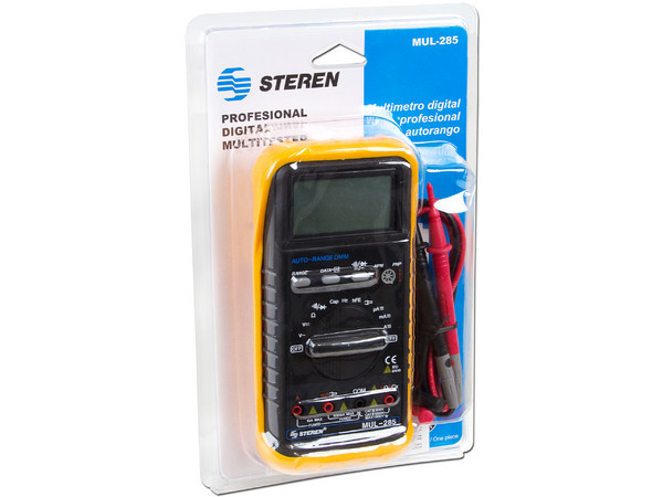 Multímetro digital profesional con autorango
