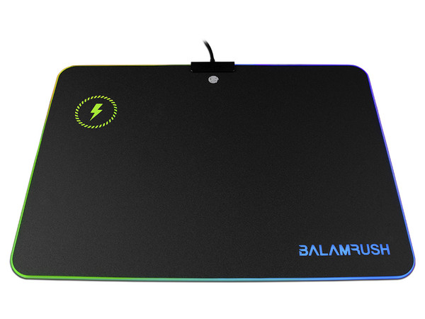 Mouse Pad Gamer BALAM RUSH Heimdall, iluminación LED RGB, USB.