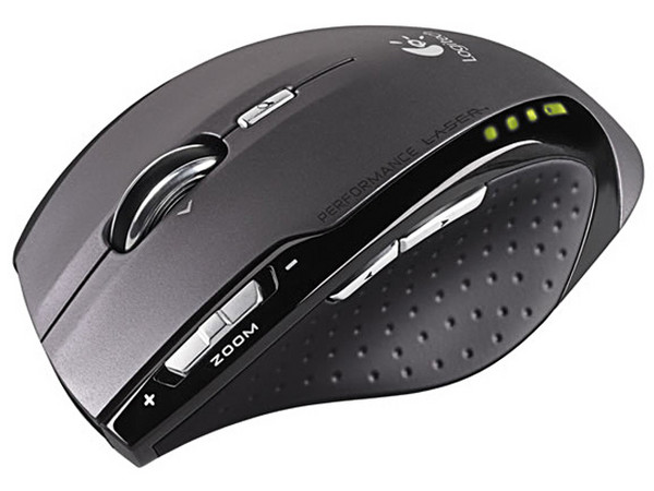 Mouse Logitech VX Revolution Láser, Inalámbrico, USB.
