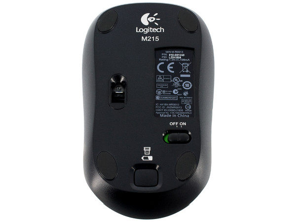 Mouse Logitech M215 Optico Inalámbrico, USB