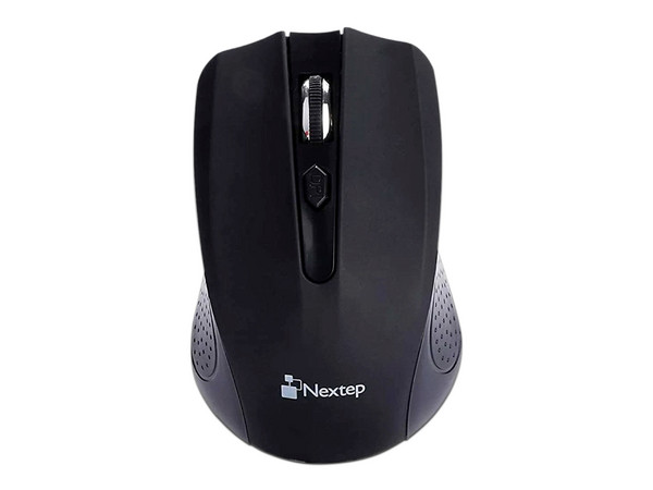 Mouse óptico inalámbrico Nextep NE-410, receptor USB.