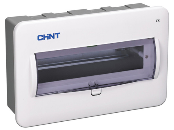 Caja de distribución CHINT para empotrar, IP40, 08 módulos.