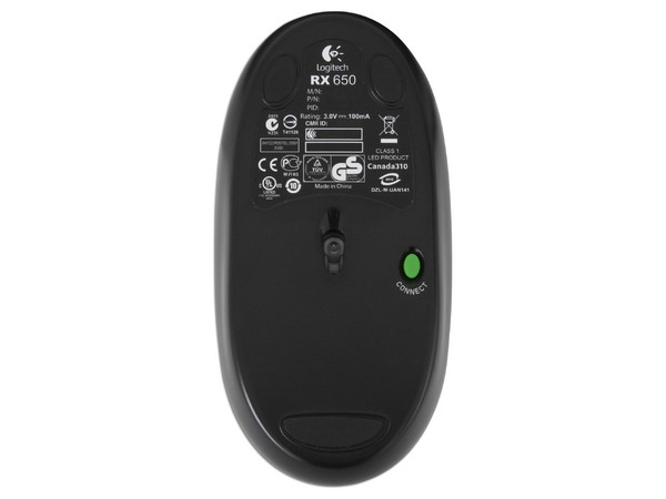 Teclado y Mouse inalámbricos Logitech Cordless Desktop Deluxe 660, USB