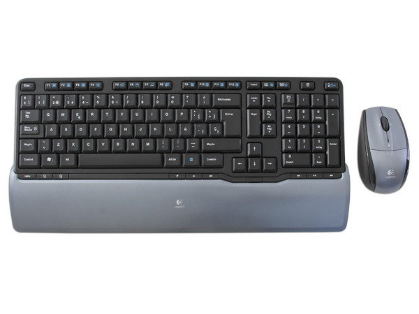 Teclado y Mouse inalámbricos Logitech Cordless Desktop S520