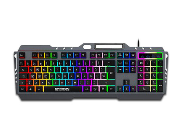 Kit Gamer Nextep Teclado RGB de Membrana Con Soporte Para Celular ...