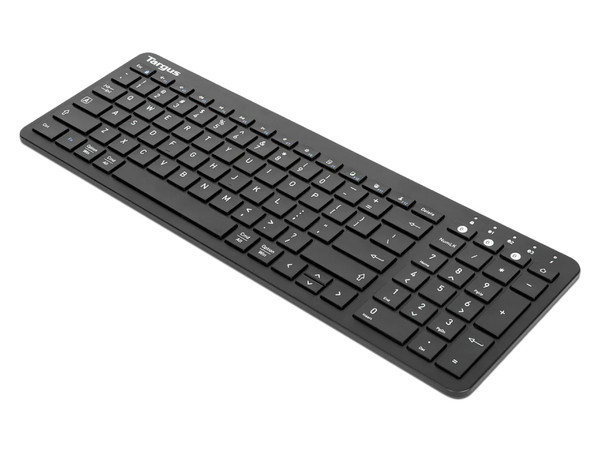 Teclado Targus AKB863US, Inalámbrico, Antimicrobial, Color Negro ...