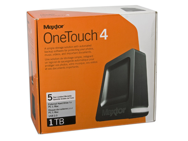 Disco Duro Externo Maxtor OneTouch 4 de 1TB, USB 2.0