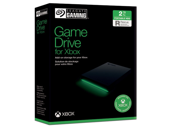 Disco Duro Portátil Seagate Game Drive de 2TB, Luz LED, USB 3.2, para ...