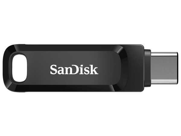 Unidad Flash USB 3.1 SanDisk Ultra Dual Drive Go de 128 GB.