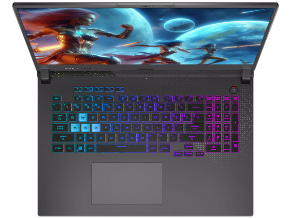 Laptop Gamer ASUS ROG Strix G17 G713: Procesador AMD Ryzen 9 7845HX (hasta 5.2 GHz), Memoria de ...