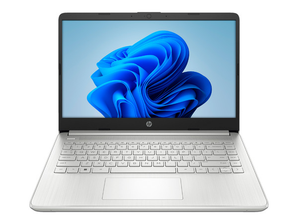 Laptop HP Consumo 14-dq0532la: Procesador Intel Celeron N4120 (Hasta 2.6 GHz), Memoria de 4GB ...