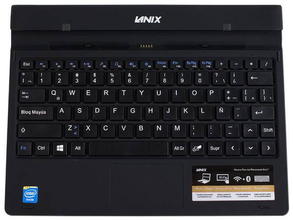 Laptop 2 en 1 Lanix Neuron PAD: Procesador Intel Atom Z3735F (hasta 1. ...