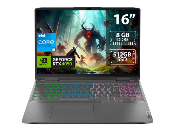 Laptop Gamer Lenovo LOQ 16IRH8: Procesador Intel Core i5 13420H (hasta ... Laptop Gamer Lenovo LOQ 16IRH8: Procesador Intel Core i5 13420H (hasta ...