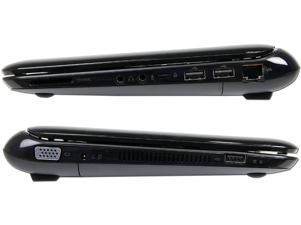 Netbook Compaq Mini CQ10-1100LA: Procesador Intel Atom N2600 (1.6GHz ...