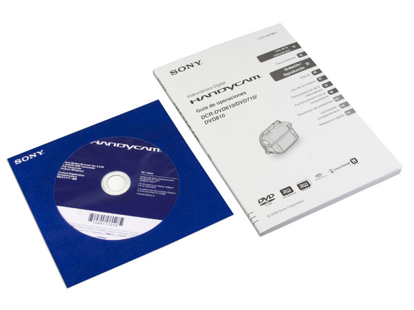 Cámara de Video Sony DCR-DVD610, Zoom Óptico 40x, MiniDVD