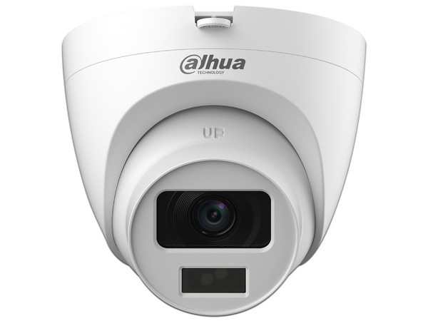 Cámara de Vigilancia tipo Domo DH-HAC-HDW1500CLQN-IL-A de 5MP, IR de hasta 20m, IP67.