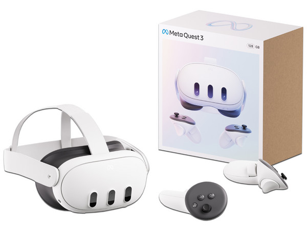 Visor de realidad mixta Meta Quest 3: Asgards Wrath II, 128GB. Color ...