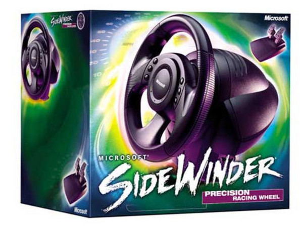 Microsoft SideWinder Precision Racing Wheel, USB
