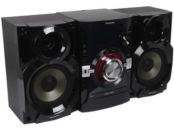 Mini Componente Panasonic, CD, MP3, Radio, Reproducción directa de USB ...