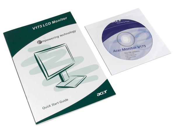 Monitor LCD Acer de 17" Modelo V173b