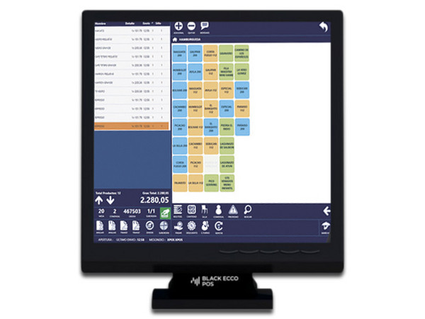 Monitor Multi-Touch Black Ecco IT BED17 de 17", Resolución 1024 x 768 ...