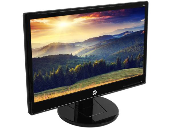 Monitor LED HP 19ka de 18.5", Resolución 1366 x 768, 7 ms.