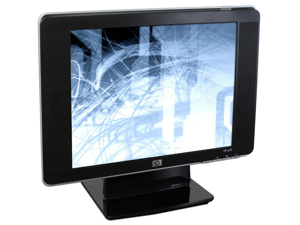 Monitor LCD HP VP15 de 15", Bocinas Integradas. Color Negro