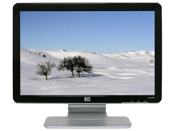 Monitor LCD HP w1907 Widescreen de 19Pulg. Color Negro/Plateado