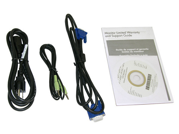 Monitor LCD HP w1907 Widescreen de 19Pulg. Color Negro/Plateado