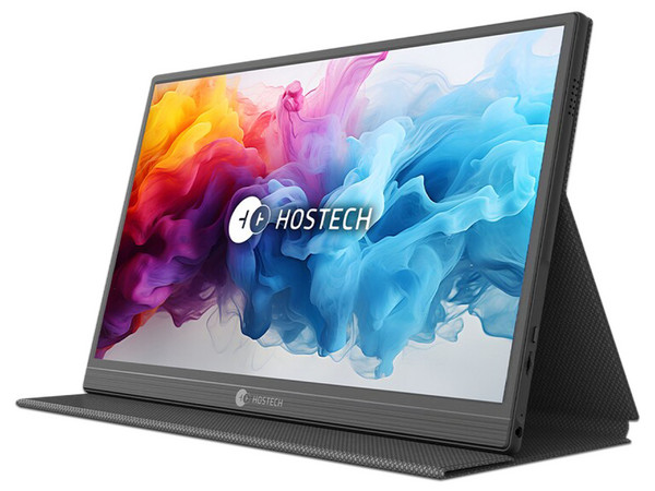 Monitor Portátil Hostech HT-500 de 15.6", Resolución 1920 x 1080 (Full ...
