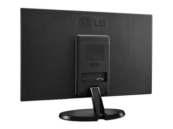 Monitor LED LG 19M38H-B de 19", Resolución de 1366 x 768, 5 ms.