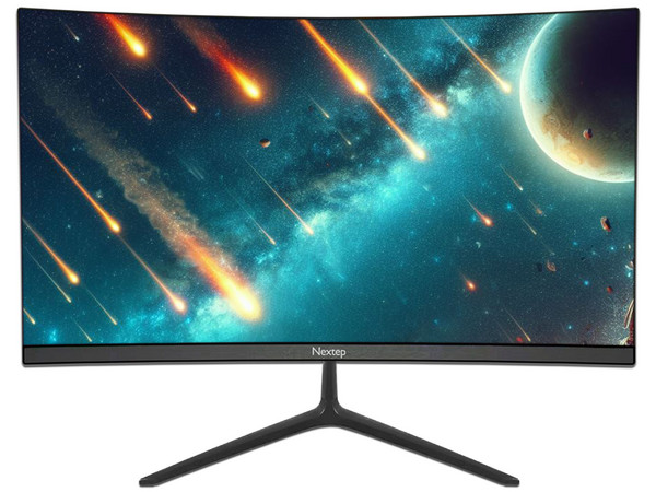 Monitor Curvo Nextep NE-723C de 23.8", Resolución 1920 x 1080 (Full HD ...