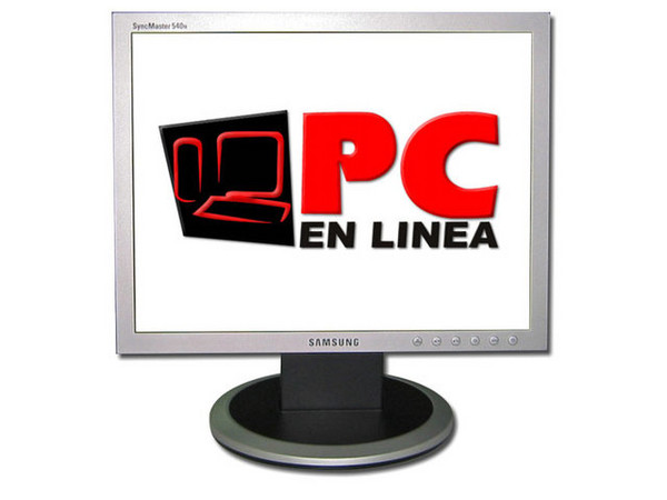 Monitor LCD Samsung SyncMaster 540N de 15Pulg. Color Plata/Negro.