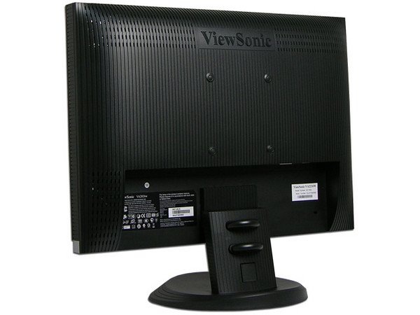 Monitor LCD ViewSonic Widescreen 22" Modelo VA2226w, Color Negro/Plateado