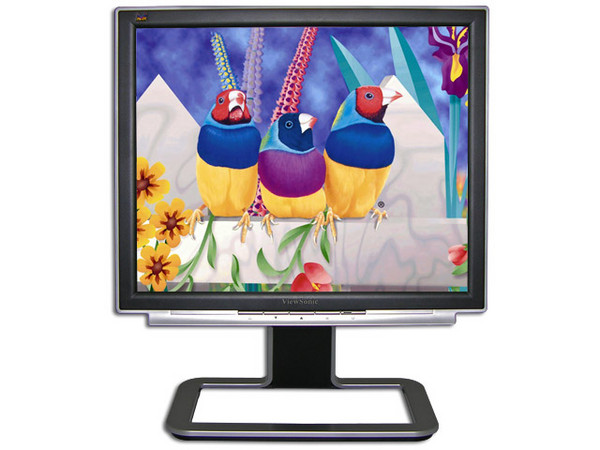 Monitor LCD XTREME ViewSonic VX724 de 17 Pulg. Color Negro/Plata