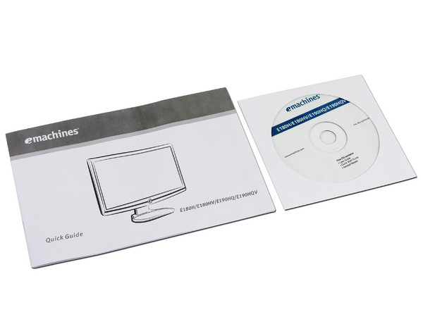 Monitor LCD emachines Widescreen de 18.5" Modelo E180HV b