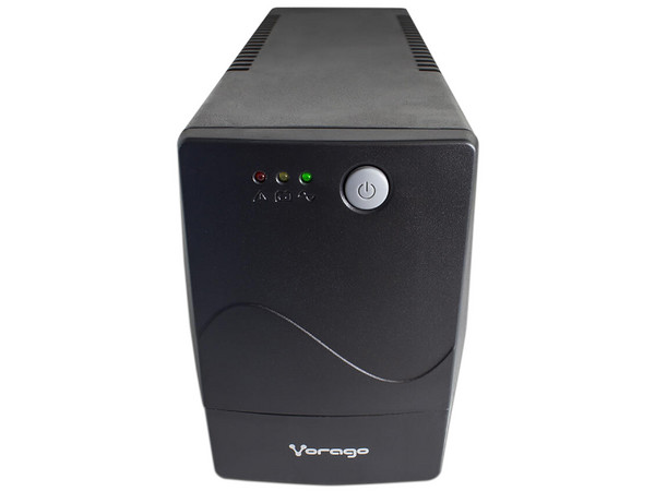 No-Break Vorago de 800VA/480W con 6 contactos. (Caja abierta)